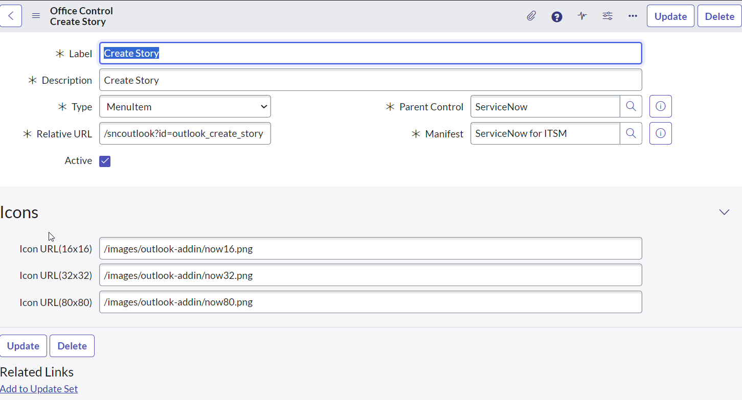 Modifying the ServiceNow Microsoft Outlook Plugin to Create a Record in Another Table – Incident.do
